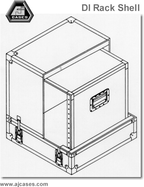A&J CASES - Products - DI Rack Shell Cases
